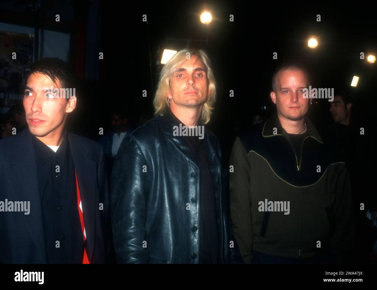 Los Angeles, California, USA 27th October 1996 (L-R) Musicians Craig ...
