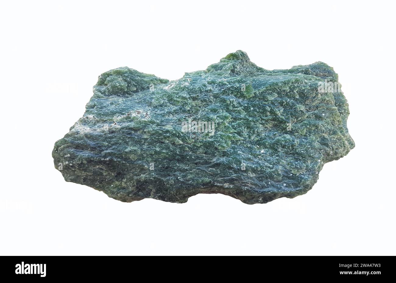 Nephrite Specimen, Variety of Amphibole Minerals Stock Photo - Alamy