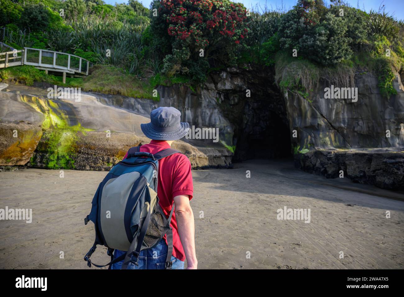 Beach man cave hi-res stock photography and images - Alamy