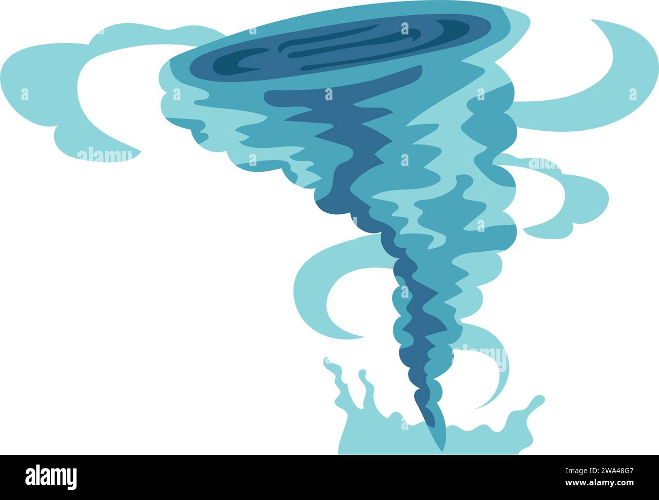 Hurricane over Stock Vector Images - Alamy