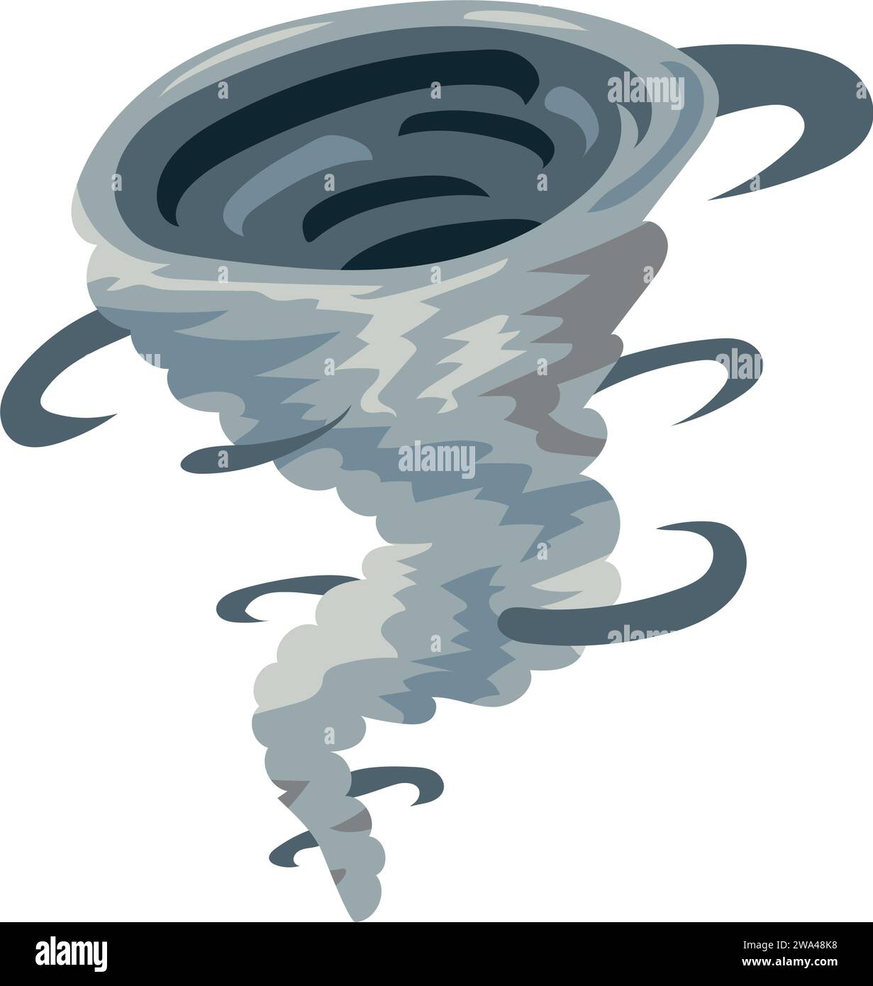 hurricane weather phenomenon icon isolated Stock Vector Image & Art - Alamy