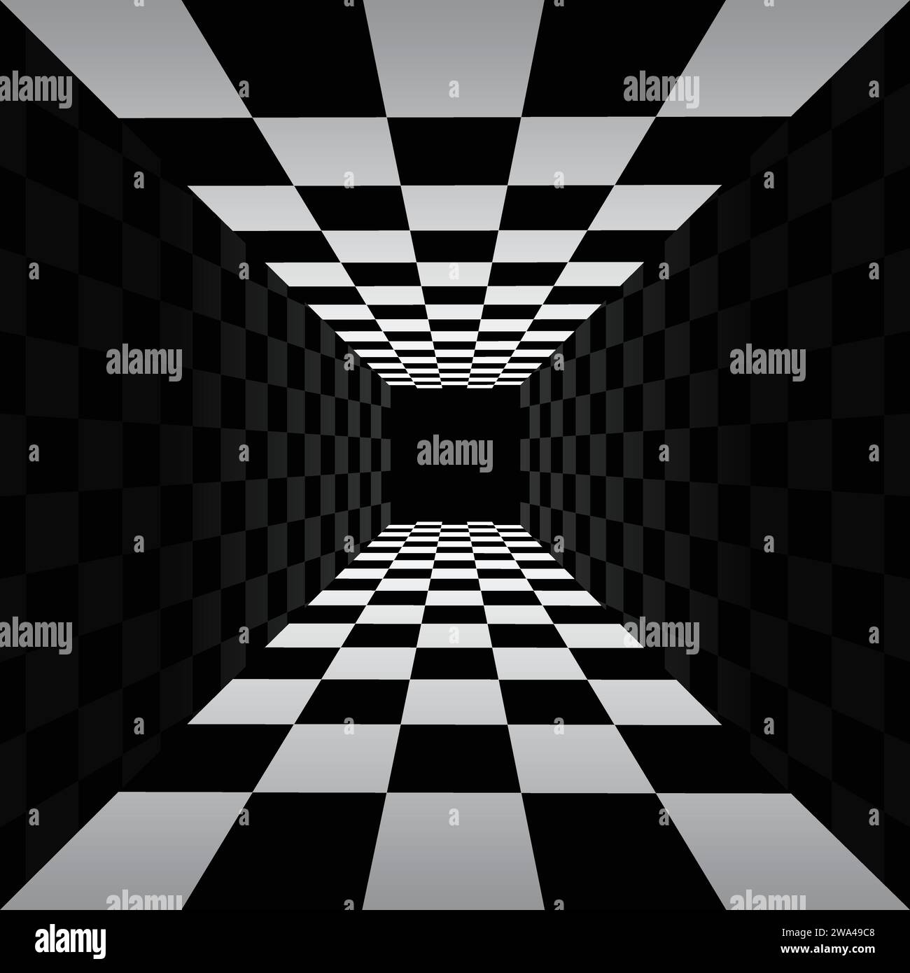 Checkered perspective gradient background Stock Vector Image & Art - Alamy