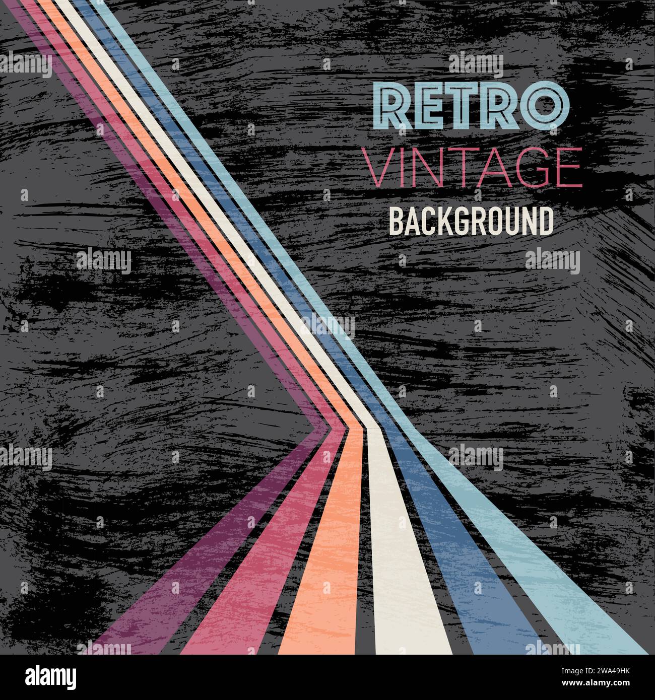 Retro background lines wallpaper Stock Vector Image & Art - Alamy
