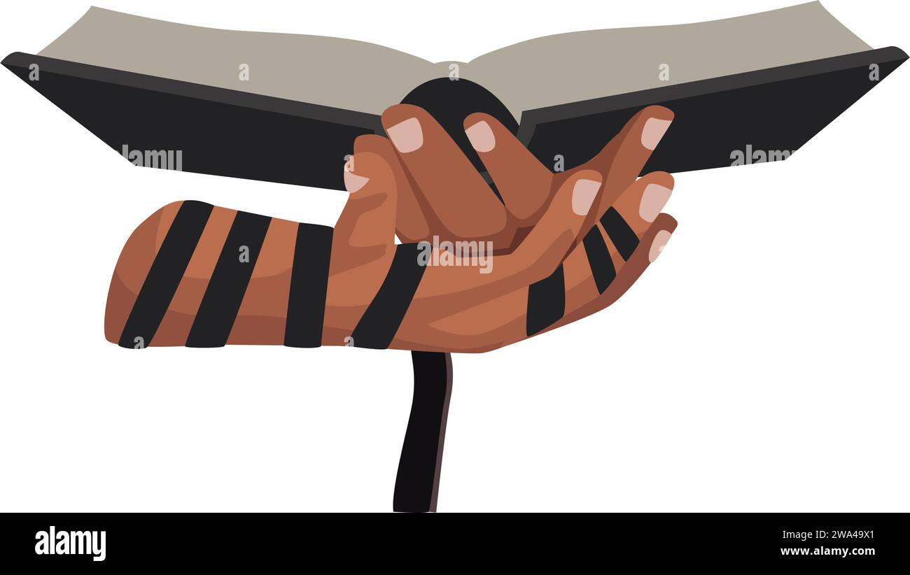 jewish tefillin and torah Stock Vector Image & Art - Alamy