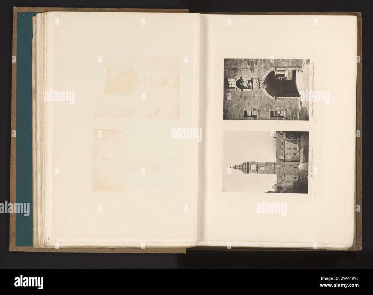 Binnex with tower and the bust of Zachary Boyd at the old university ...