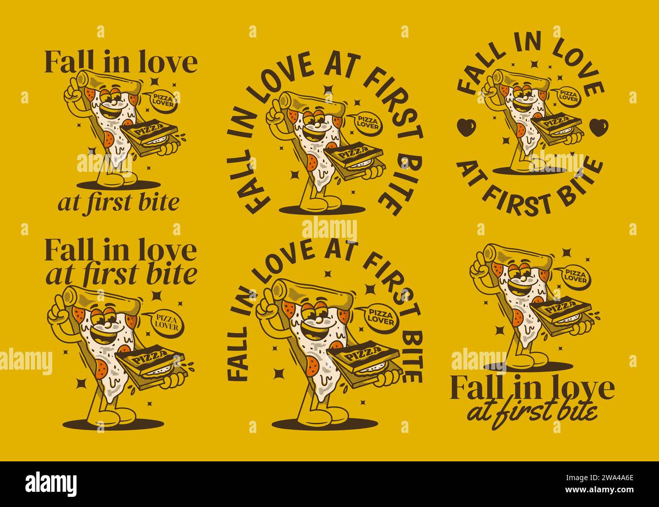 First bite Stock Vector Images - Alamy