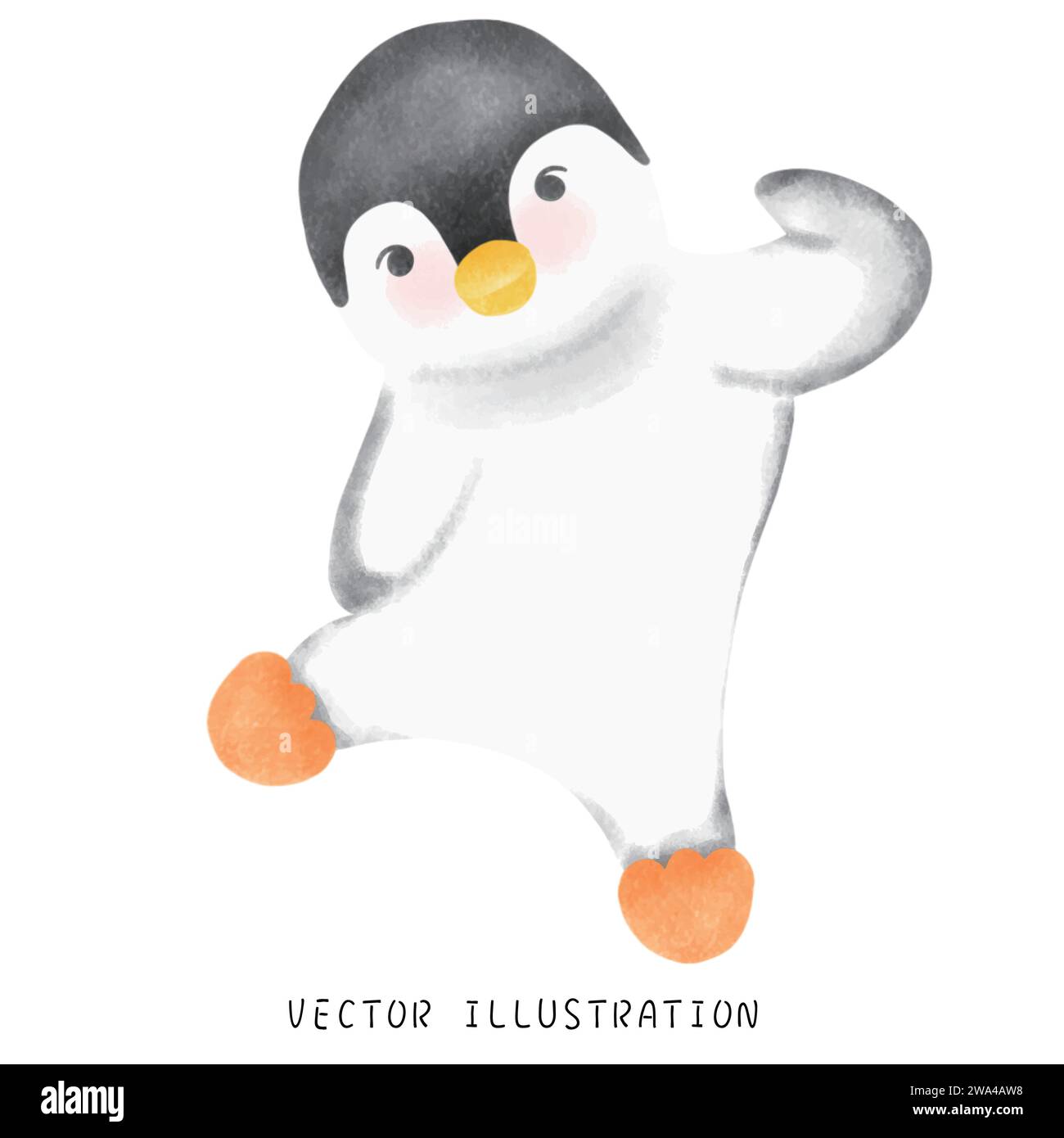 Chilly penguin vector vectors hi-res stock photography and images - Alamy