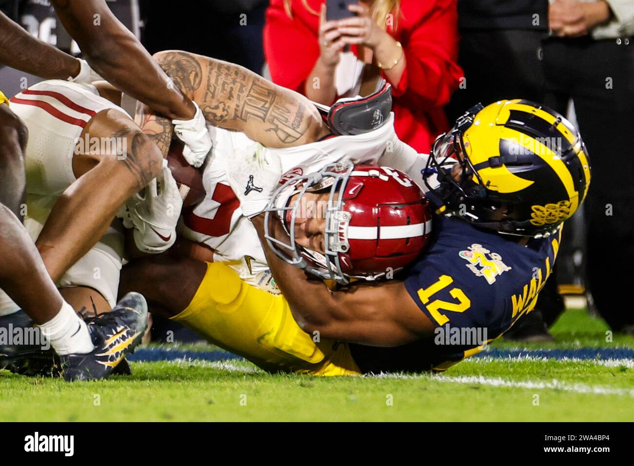 Los Angeles, United States. 01st Jan, 2024. Alabama wide receiver ...