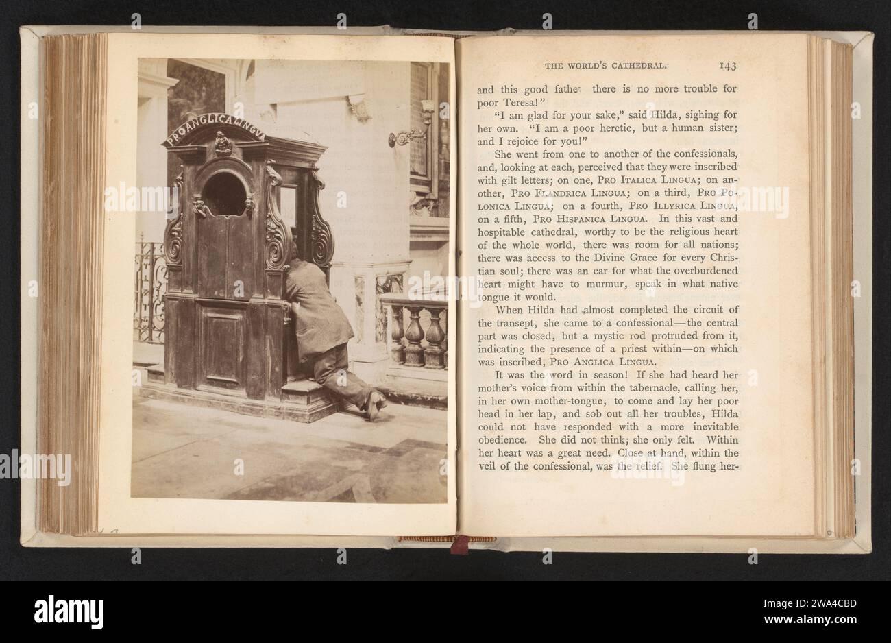 Confessional chair in the St. Peter's Basilica in Vatican City ...