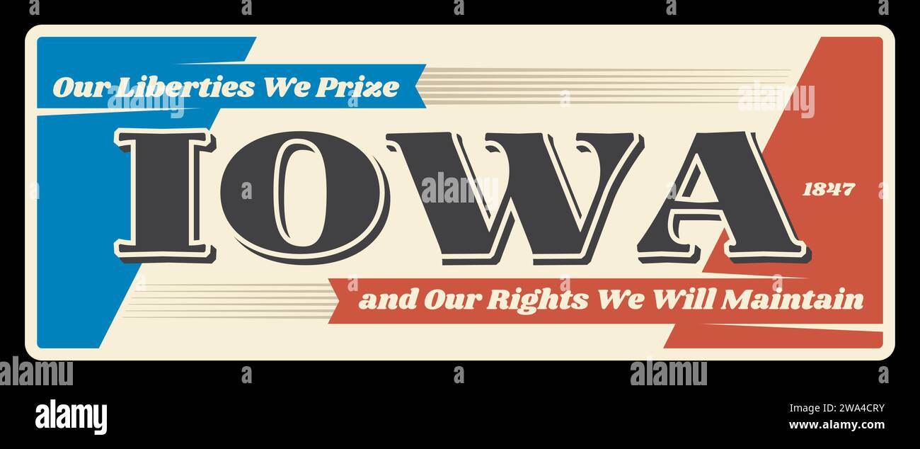 Iowa where it will be Stock Vector Images - Alamy