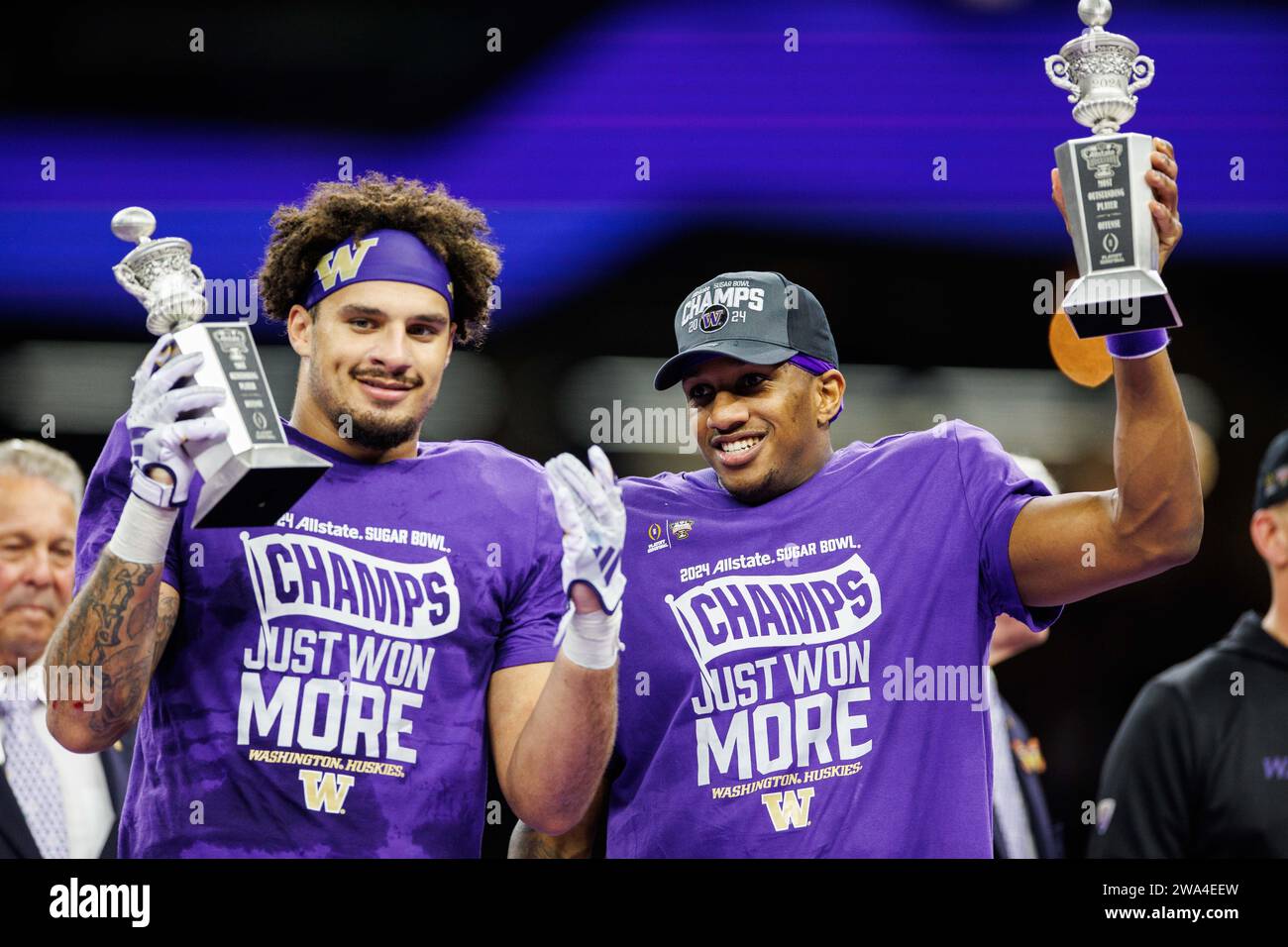 Michael penix jr bralen trice hi-res stock photography and images - Alamy