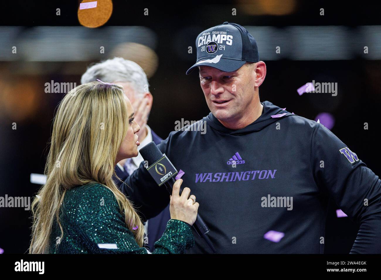 New Orleans, Louisiana, USA. 01st Jan, 2024. ESPN personality Molly ...