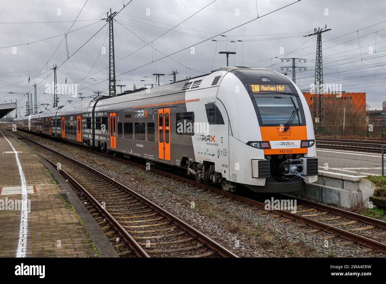 Eisenbahnverkehr Hamm Westf. HBF - RRX, Rhein-Ruhr-Express ...