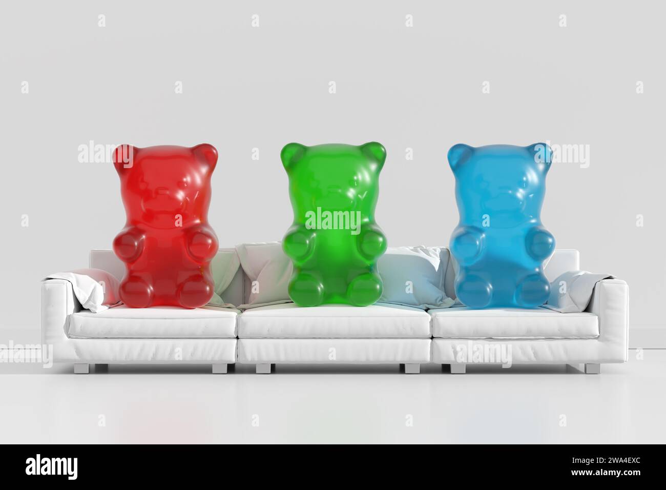 3d bear on drink hi-res stock photography and images - Alamy