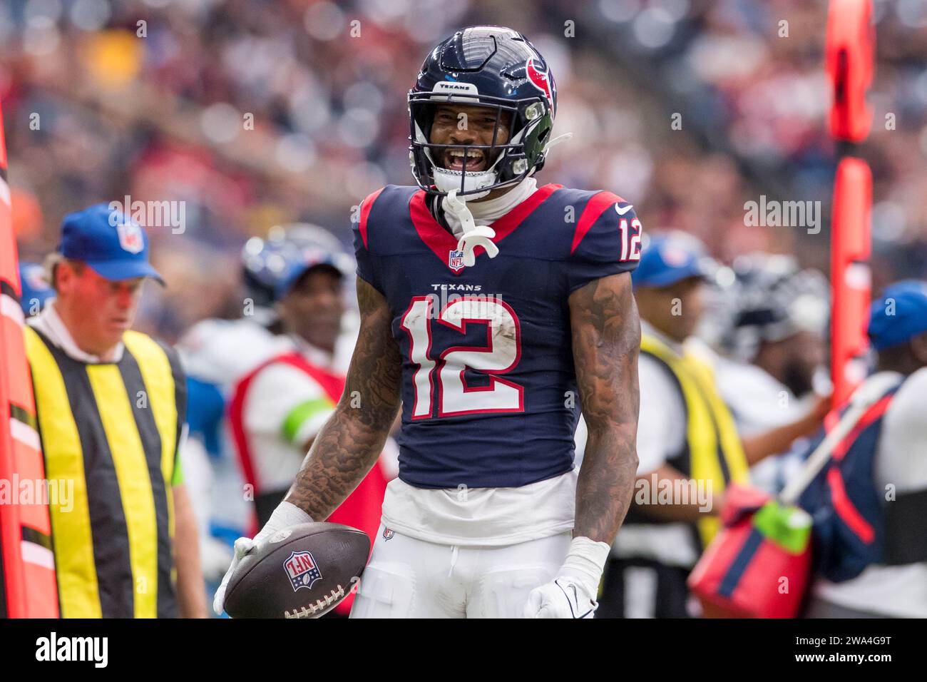 December 31, 2023: Houston Texans wide receiver Nico Collins (12 ...