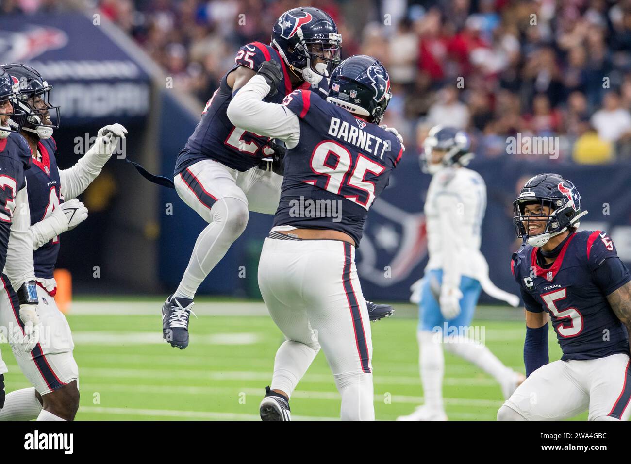 Derek barnett texans hi-res stock photography and images - Alamy