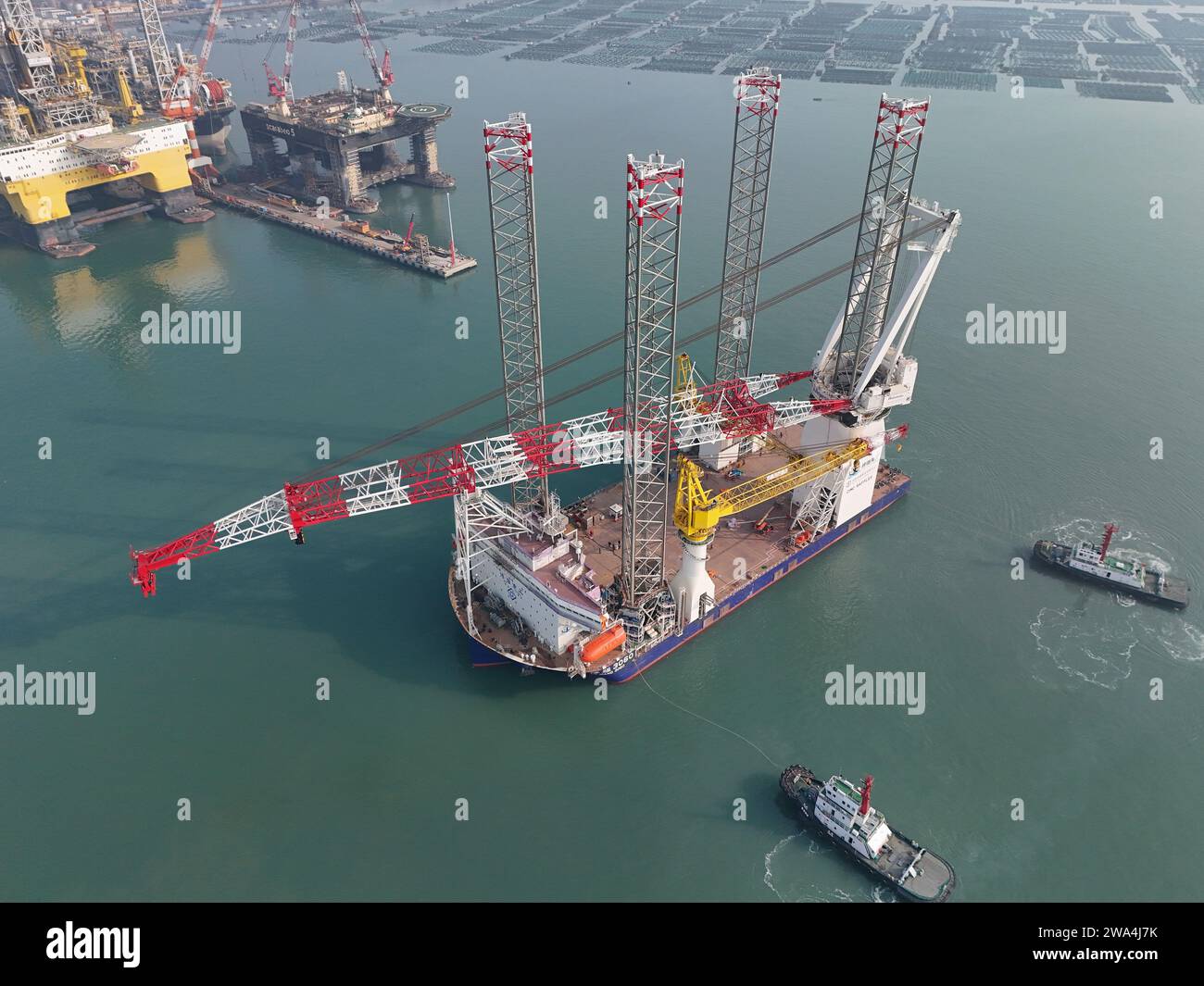 YANTAI, CHINA - JANUARY 2, 2024 - China's latest generation of far ...