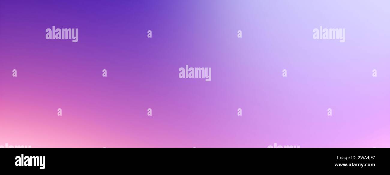 Vibrant modern smooth purple gradient background banner Stock Photo - Alamy