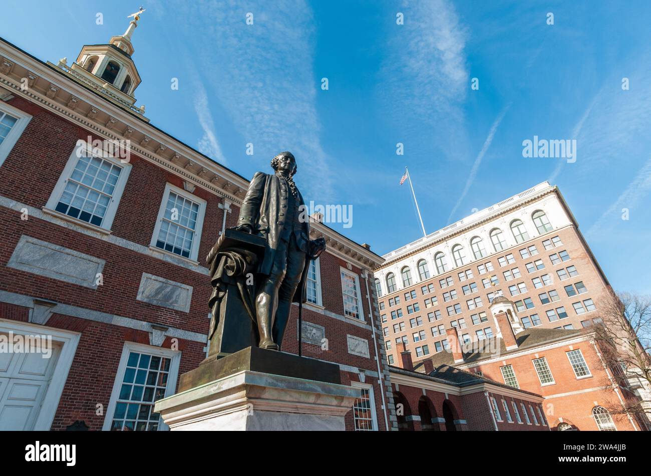 The Independence Hall at Independence National Historical Park ...