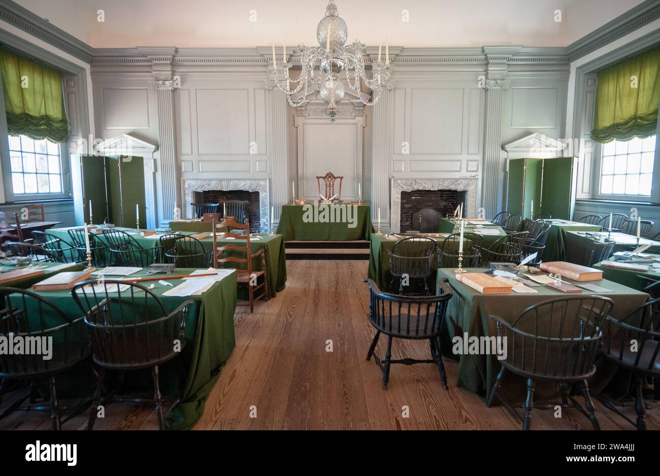 The Independence Hall at Independence National Historical Park ...