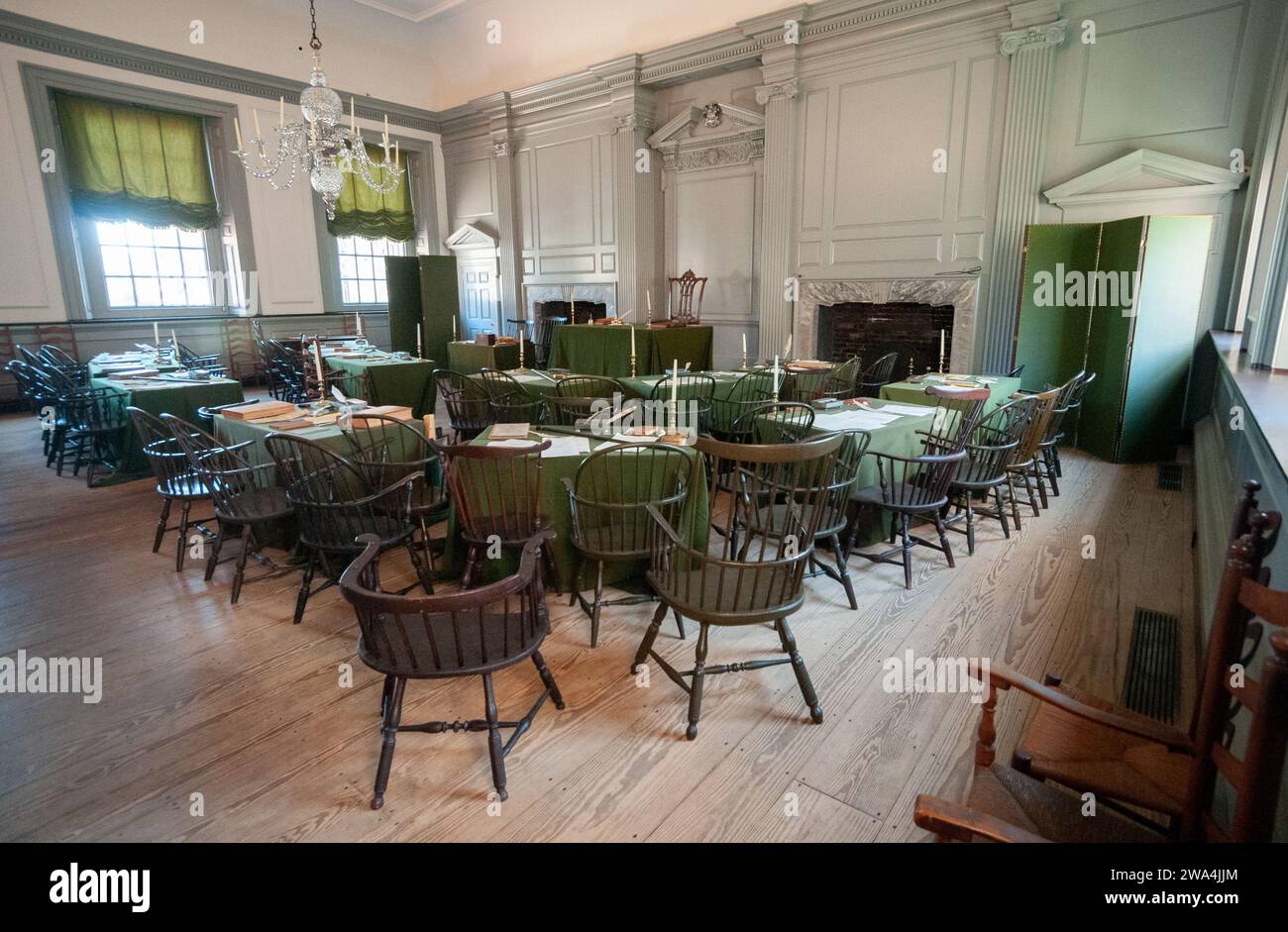 The Independence Hall at Independence National Historical Park ...