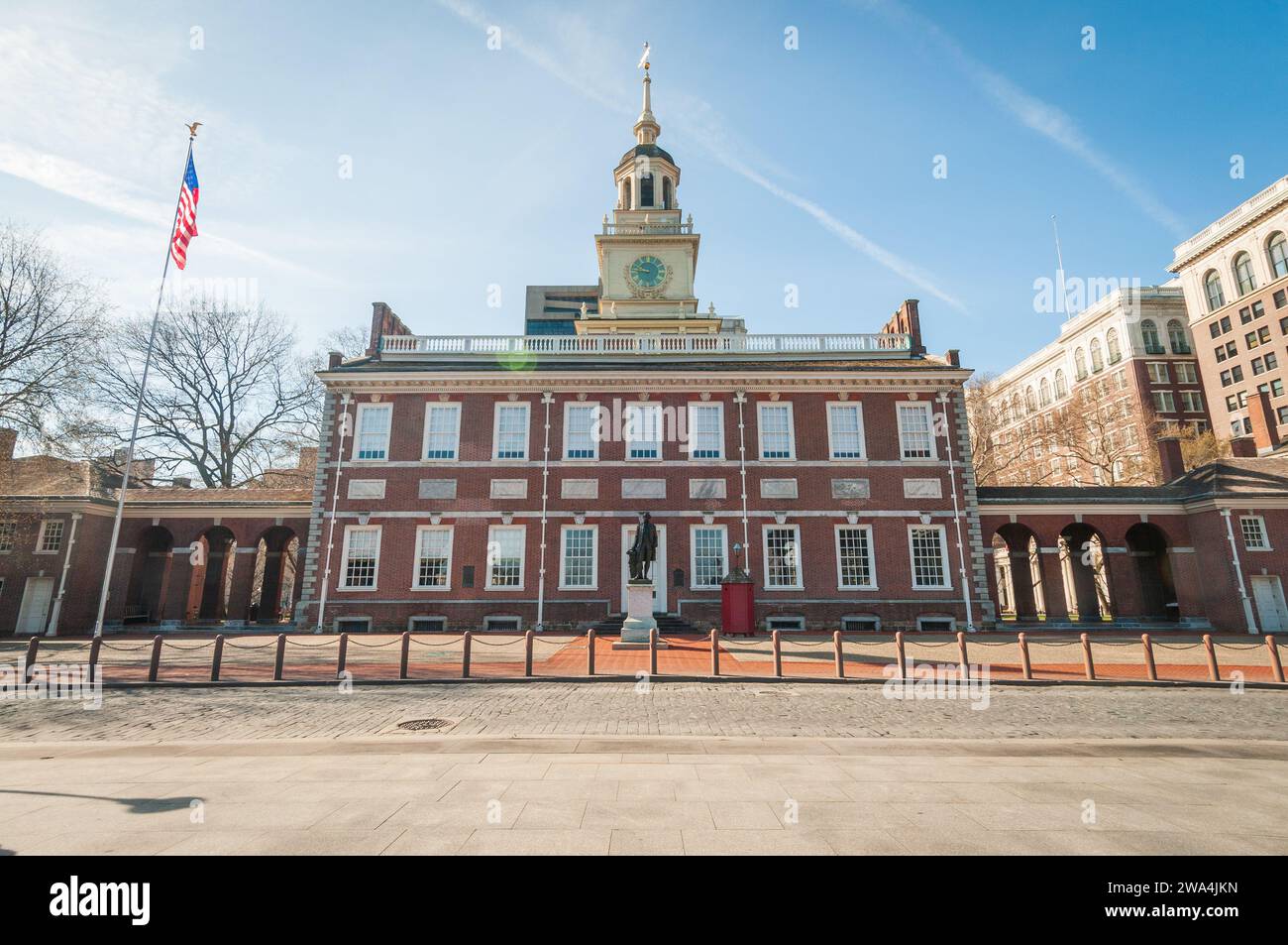 The Independence Hall at Independence National Historical Park ...