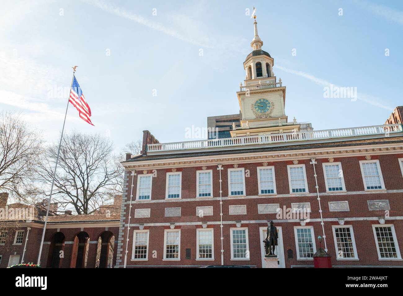 The Independence Hall at Independence National Historical Park ...
