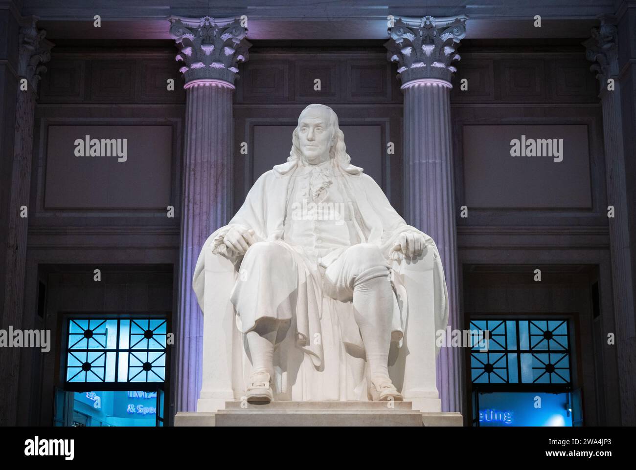 The Benjamin Franklin National Memorial, Historical landmark in ...