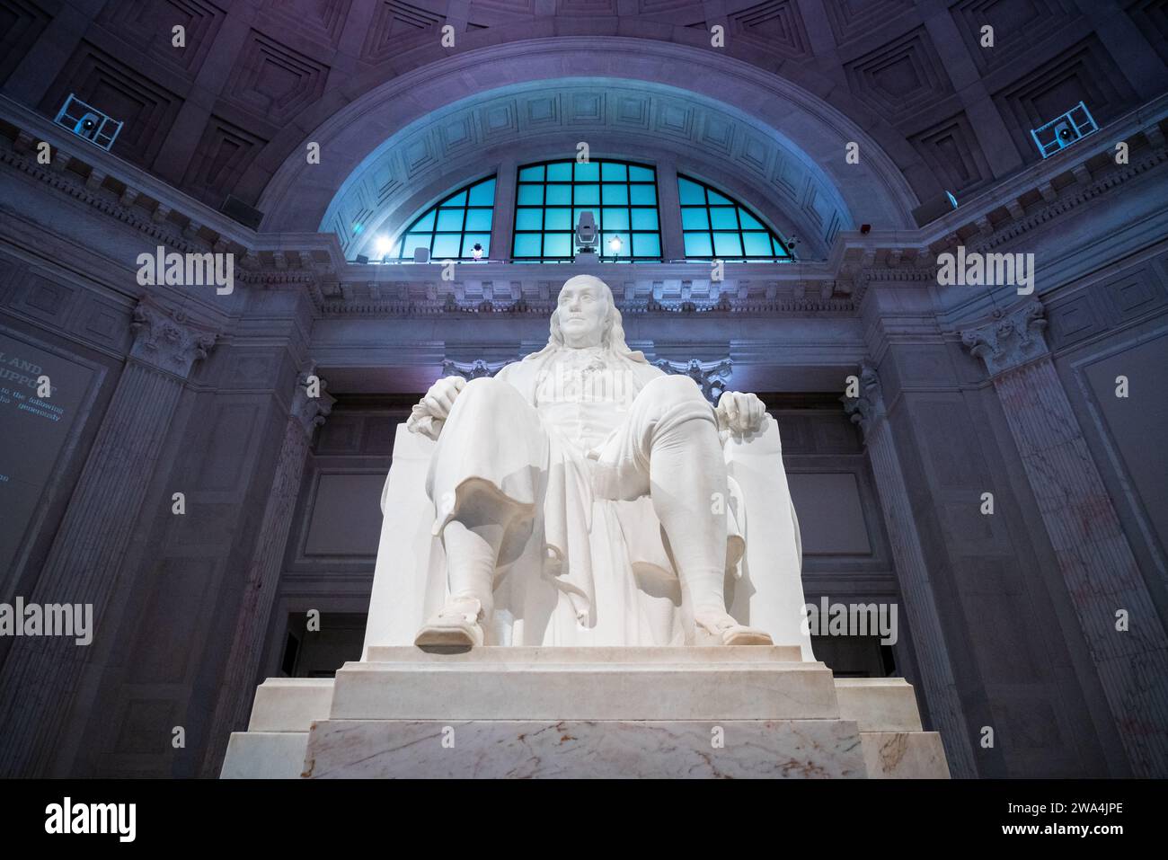 The Benjamin Franklin National Memorial, Historical landmark in ...