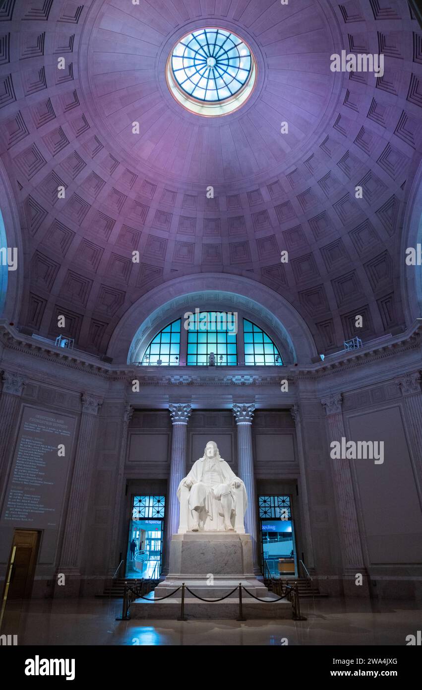 The Benjamin Franklin National Memorial, Historical landmark in ...