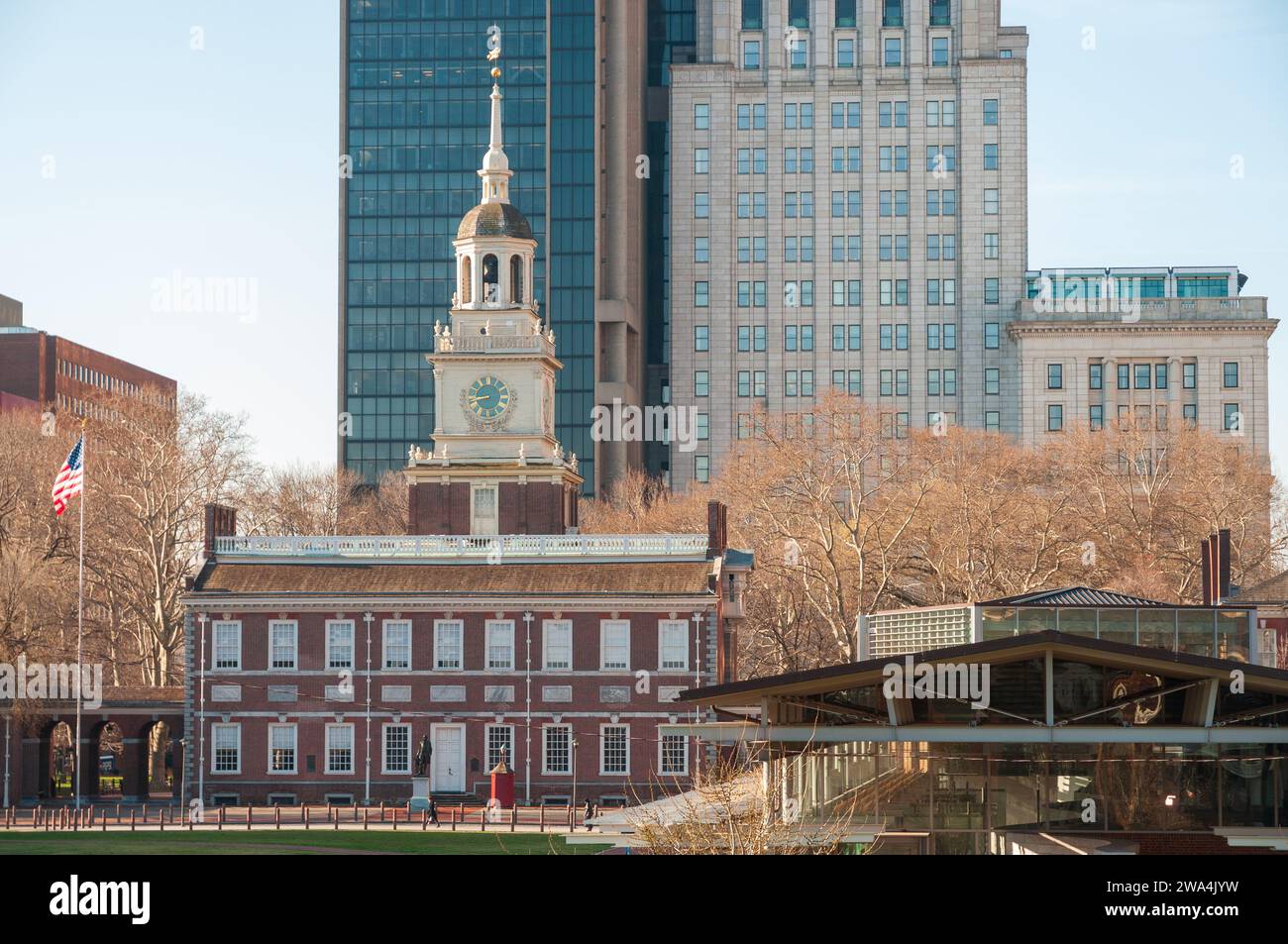 The Independence Hall at Independence National Historical Park ...