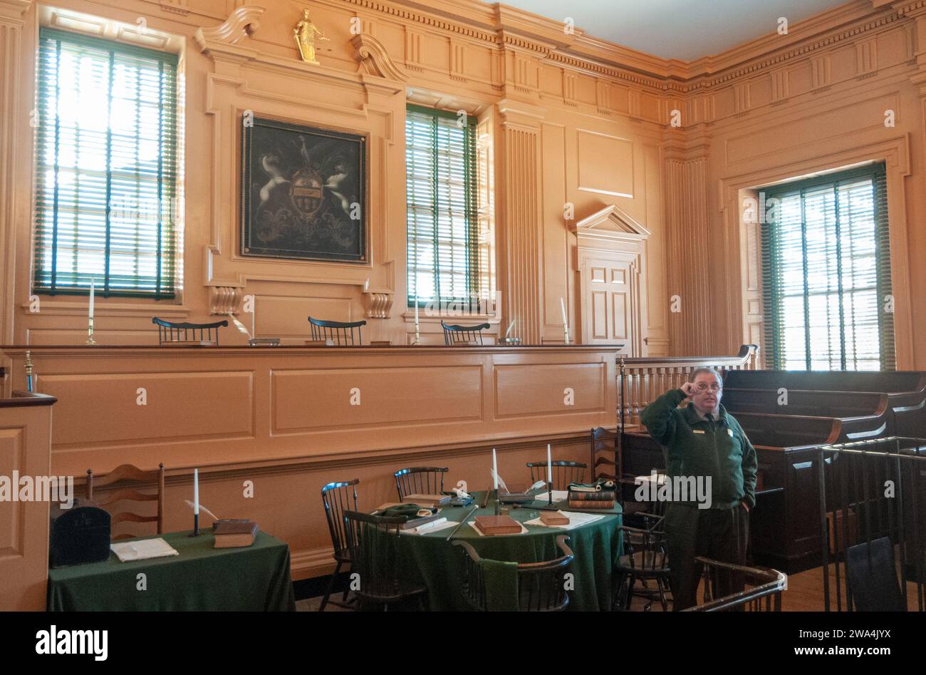 The Independence Hall at Independence National Historical Park ...