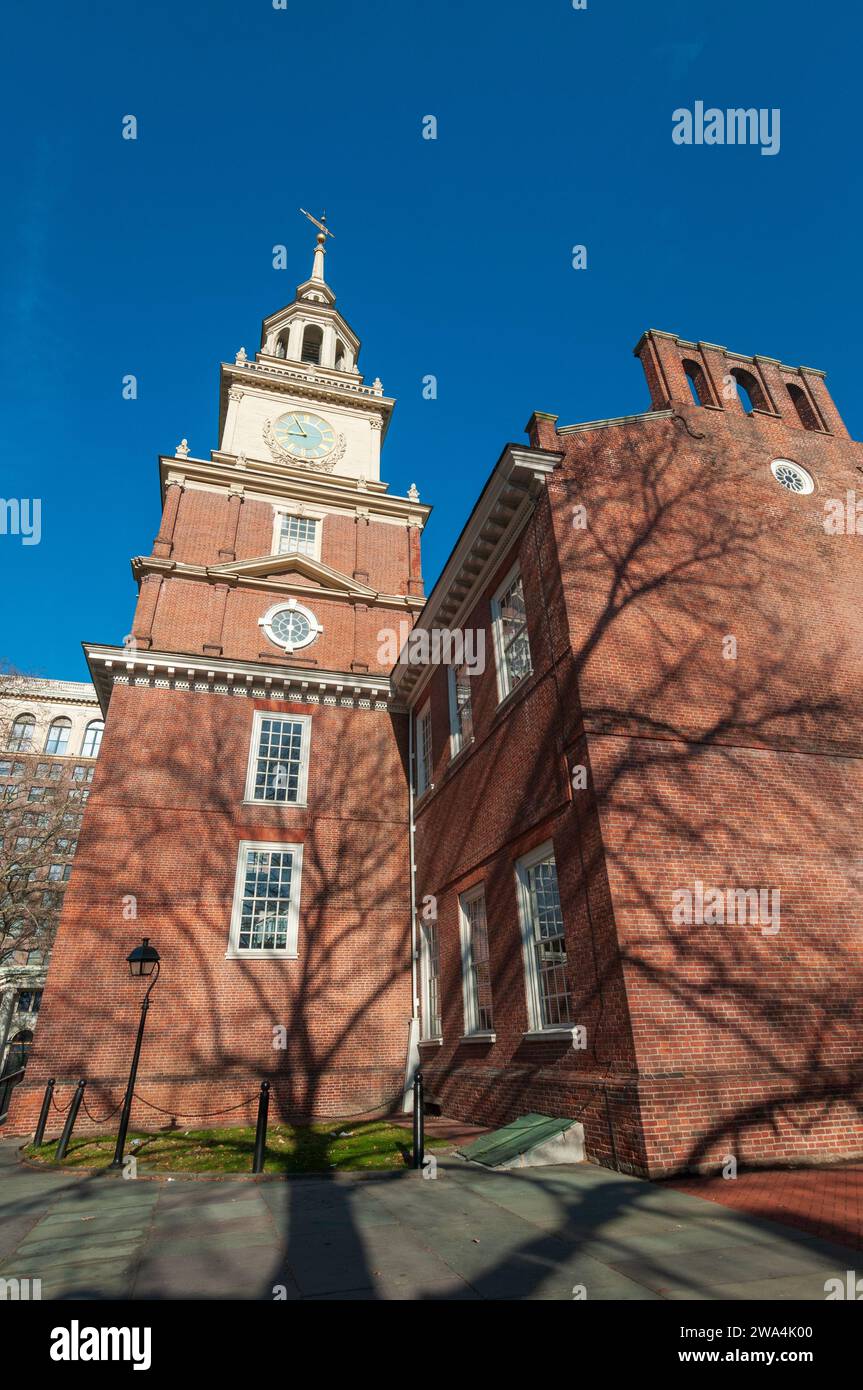 The Independence Hall at Independence National Historical Park ...