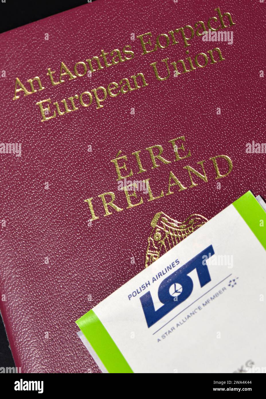 Sticker On Back Of Irish Passport At Nicole Bentley Blog