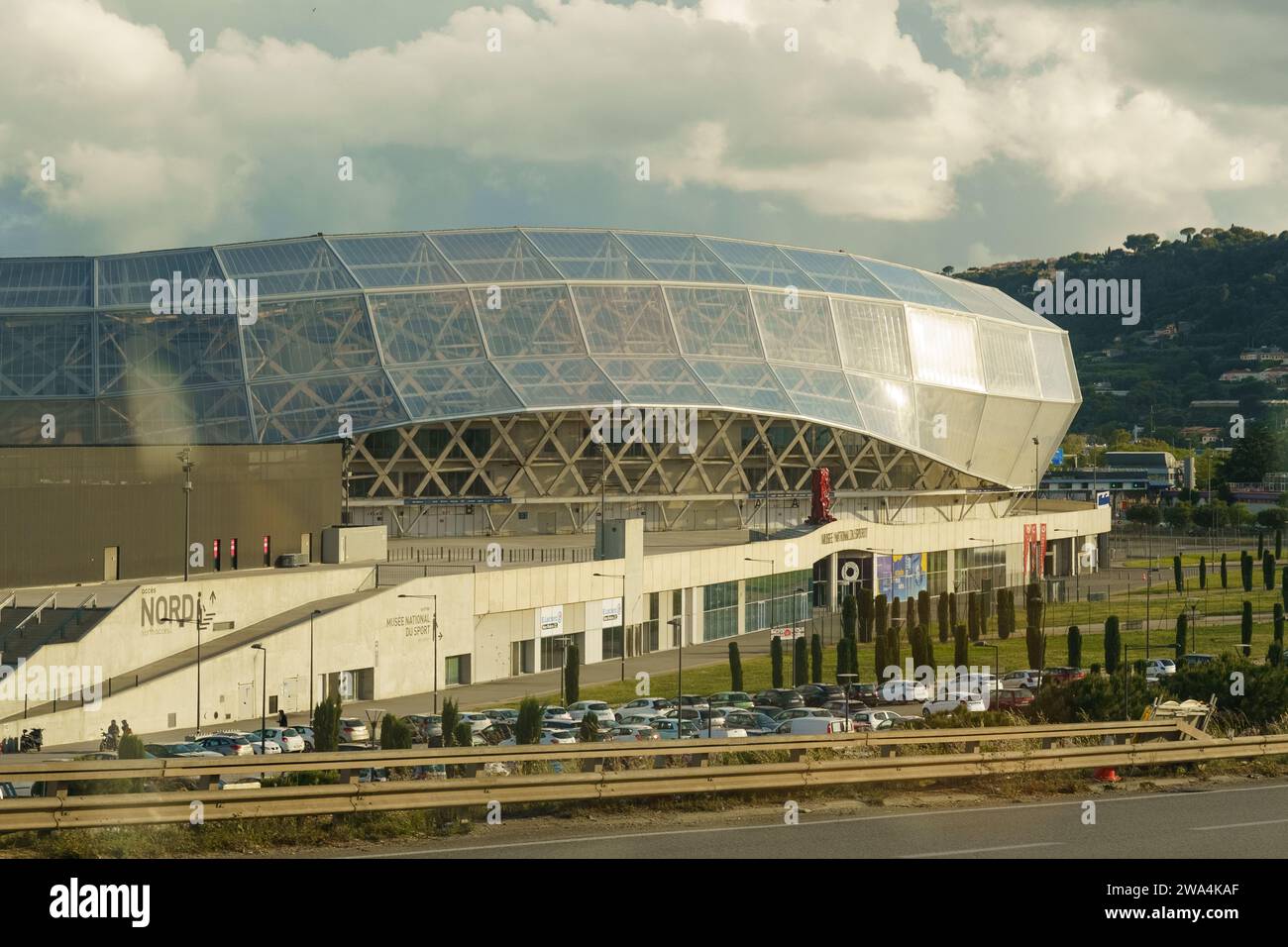 Stade de nice building hi-res stock photography and images - Alamy