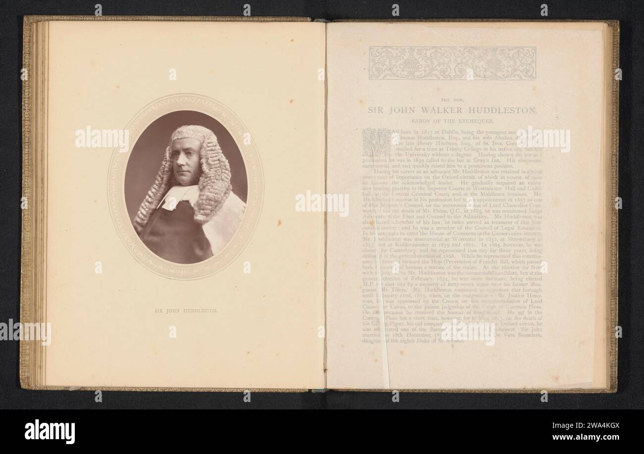 Sir John Huddleston, Lock & Whitfield, c. 1871 - in or before 1876 ...