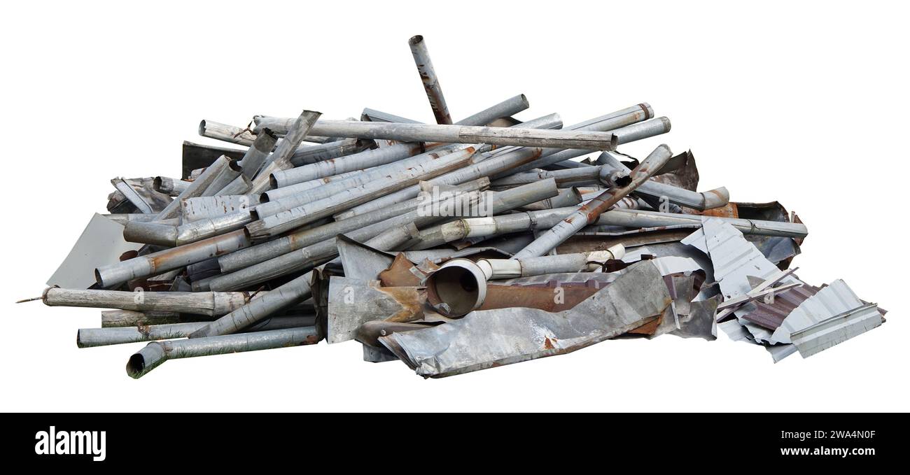 Rain gutter system on Cut Out Stock Images & Pictures - Alamy