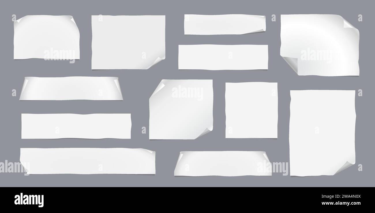 Curved edge paper hi-res stock photography and images - Alamy