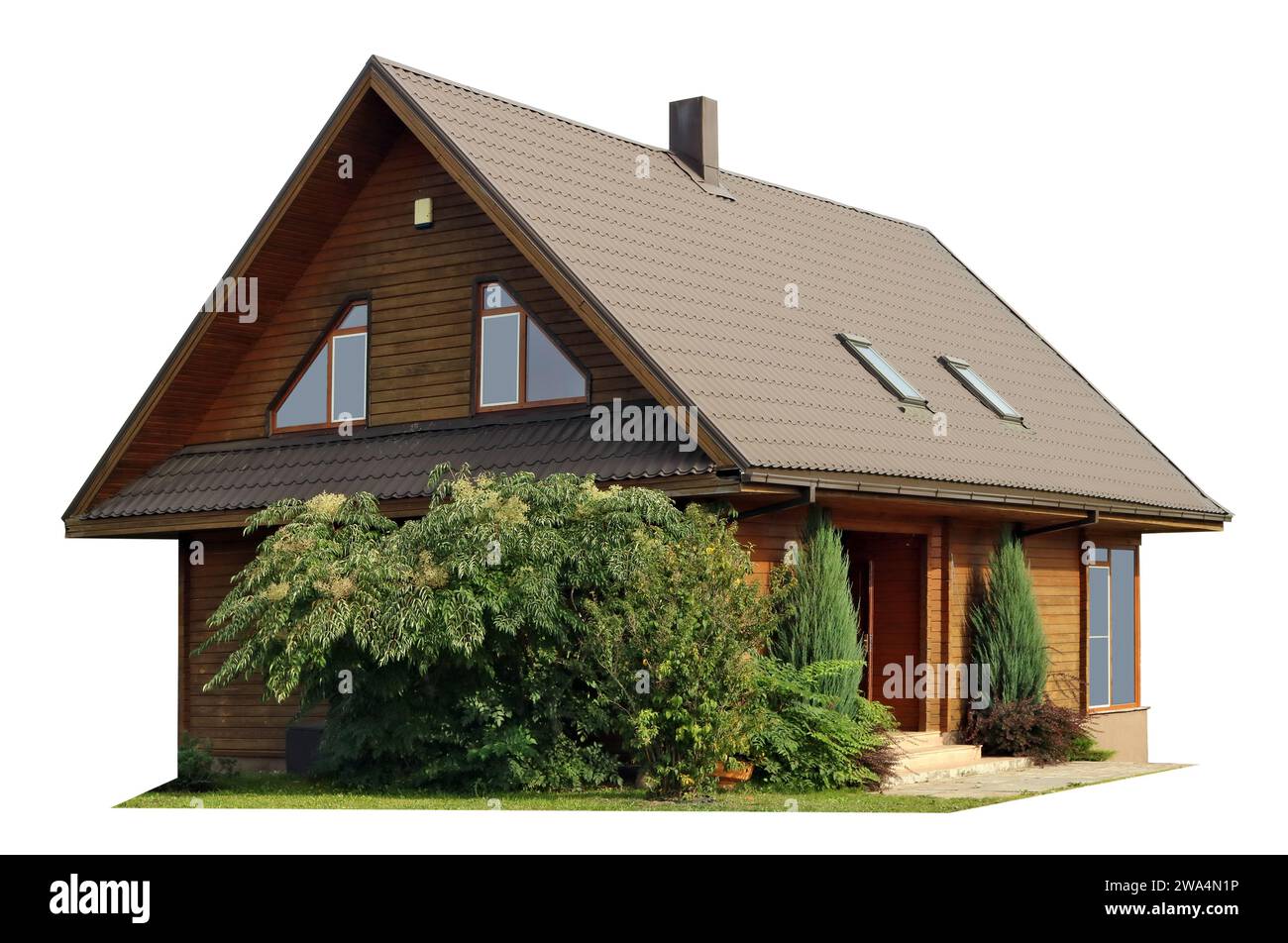 Old stone house with no roof Cut Out Stock Images & Pictures - Alamy