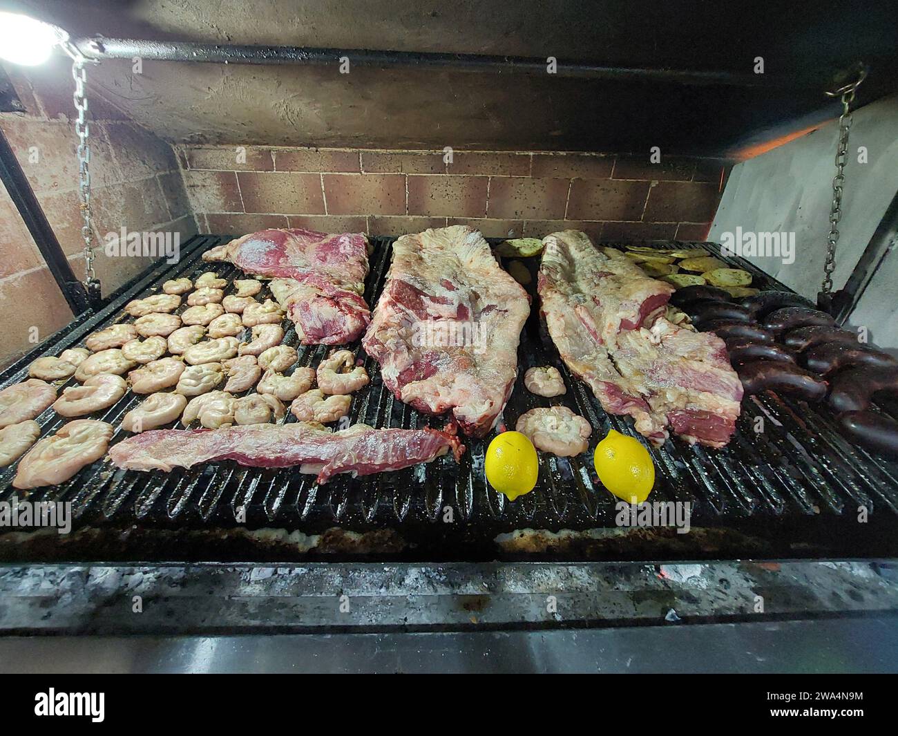Argentinian asado grill hi-res stock photography and images - Alamy
