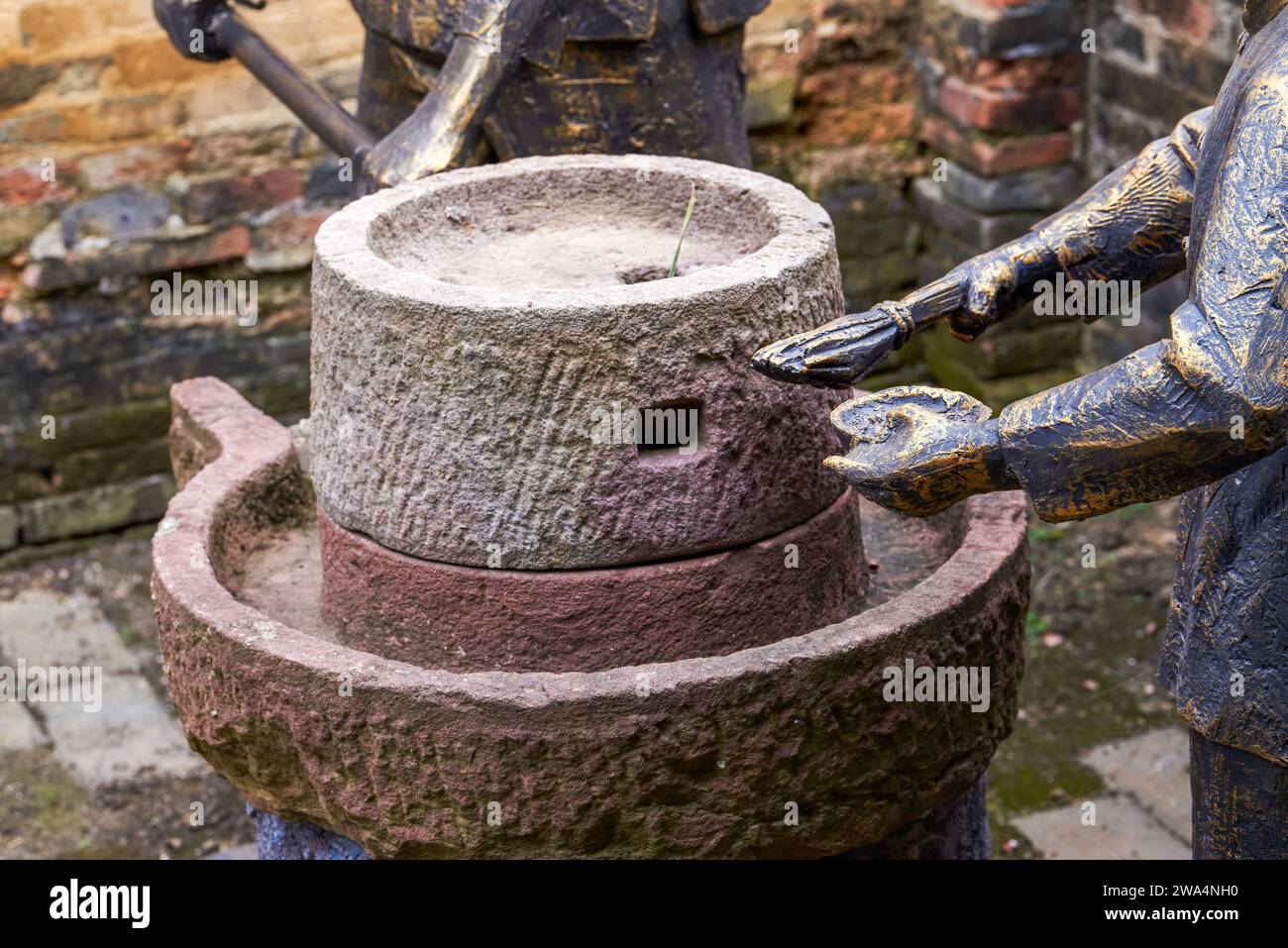 Ancient chinese farm tool hi-res stock photography and images - Alamy