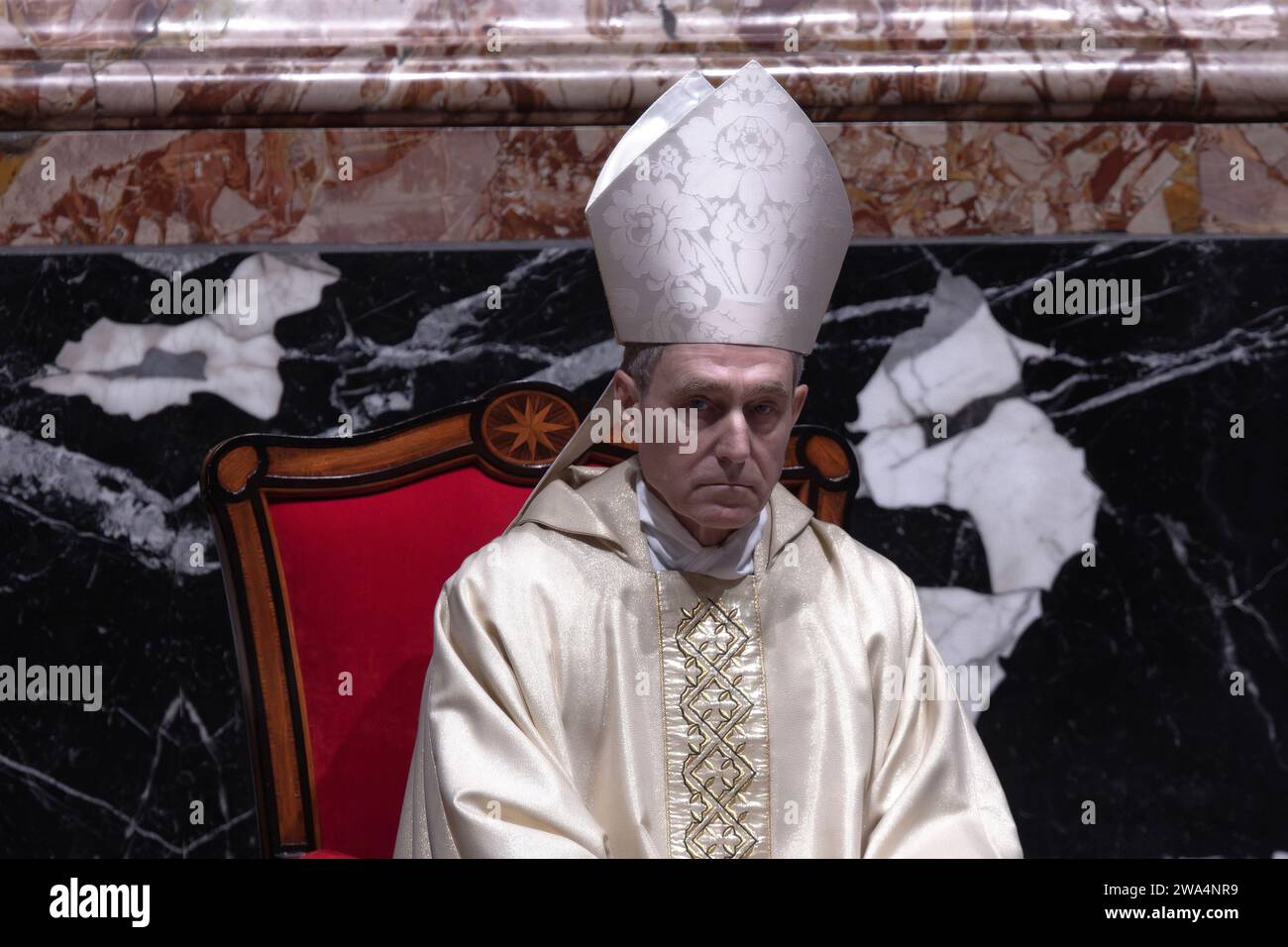 Vatican City, Vatican, 31 December 2023. Secretary of Pope Emeritus ...