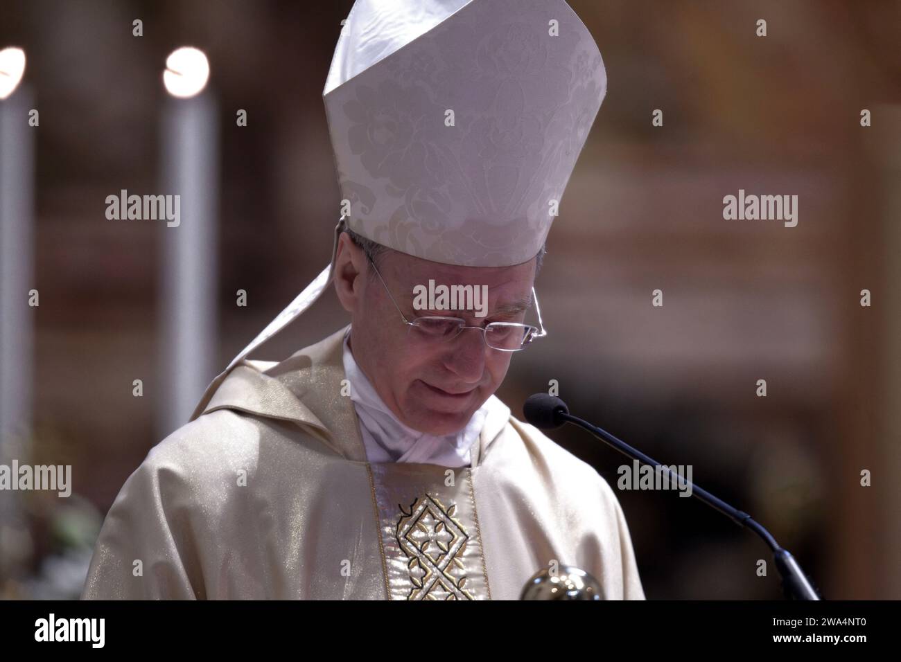 Vatican City, Vatican, 31 December 2023. Secretary of Pope Emeritus ...