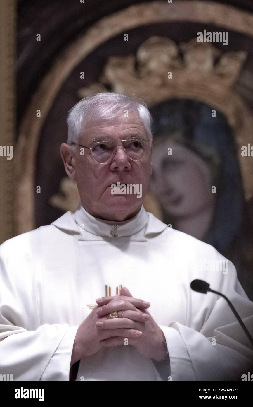 Vatican City, Vatican, 31 December 2023. Cardinal Gerhard Ludwig Müller ...