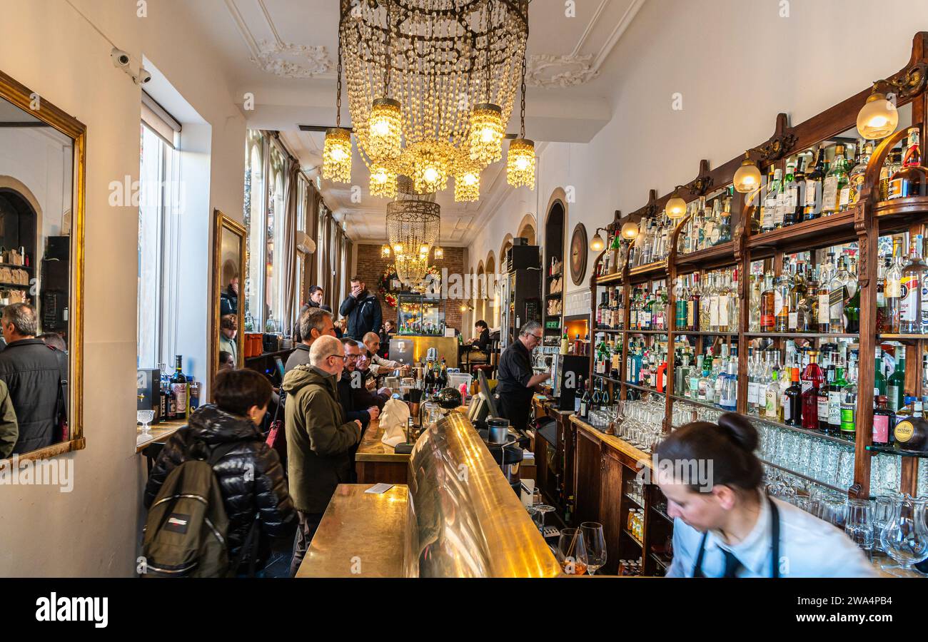 inside of the historic bar inside of the historic bar