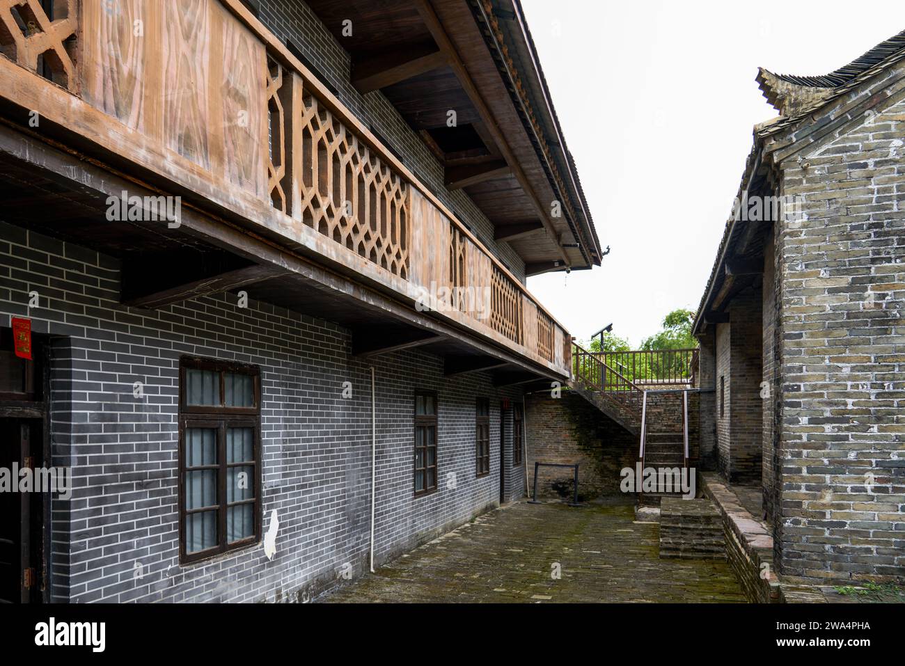 Ancient buildings with brick walls in rural China Stock Photo - Alamy