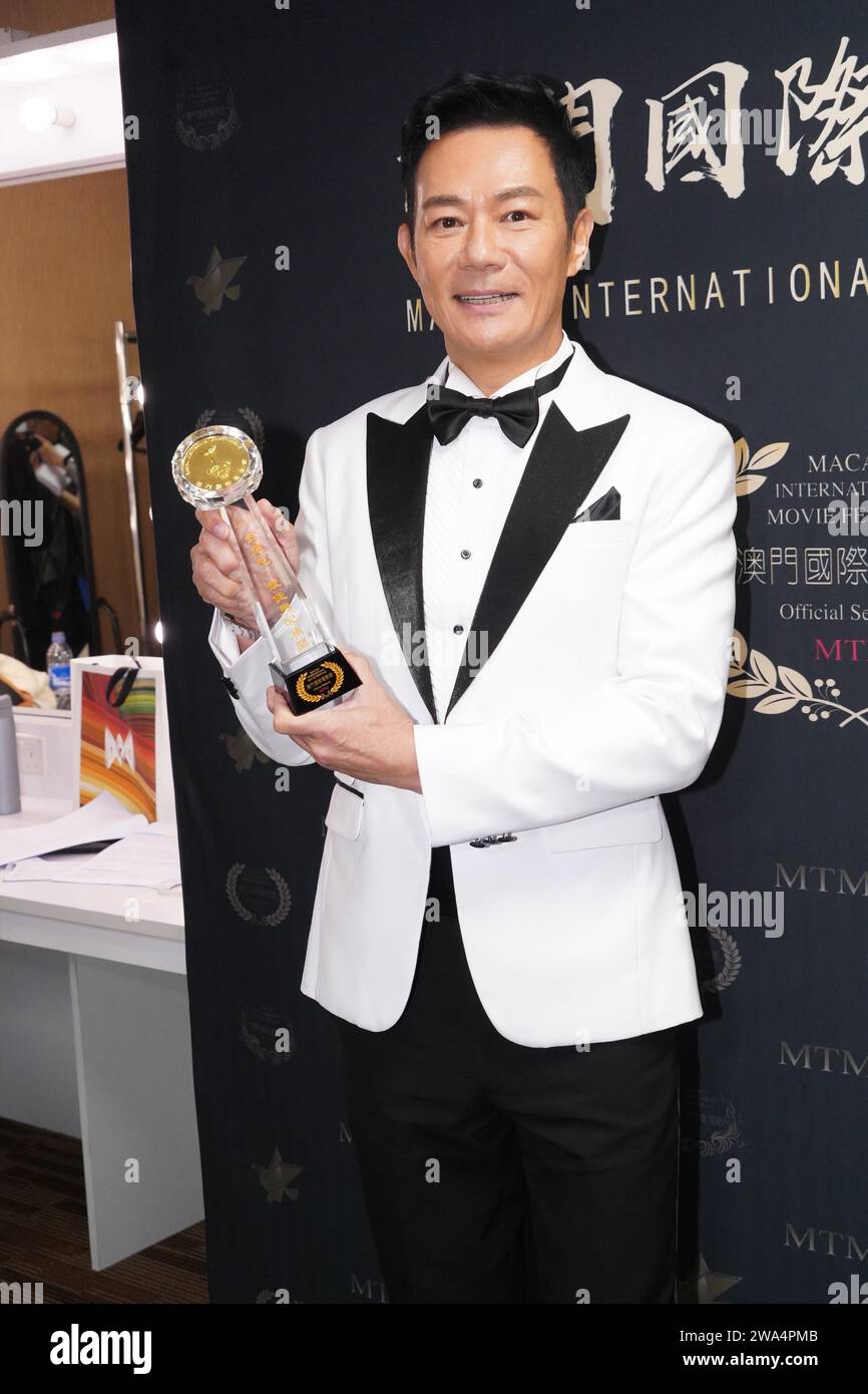 Hong Kong actor Cheung Siu-fai attends the 15th Macau International ...