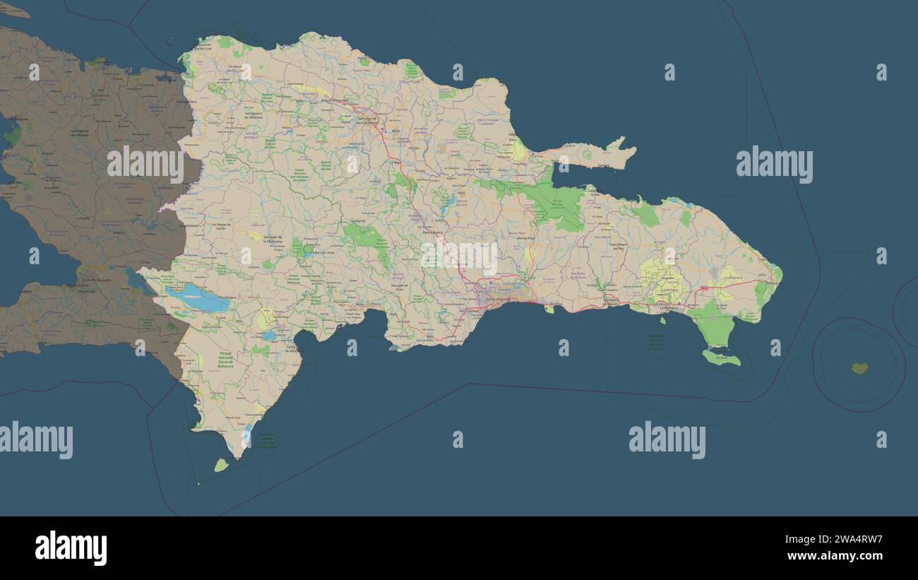 Map Of Dominican Republic Dominican Republic Traveler View