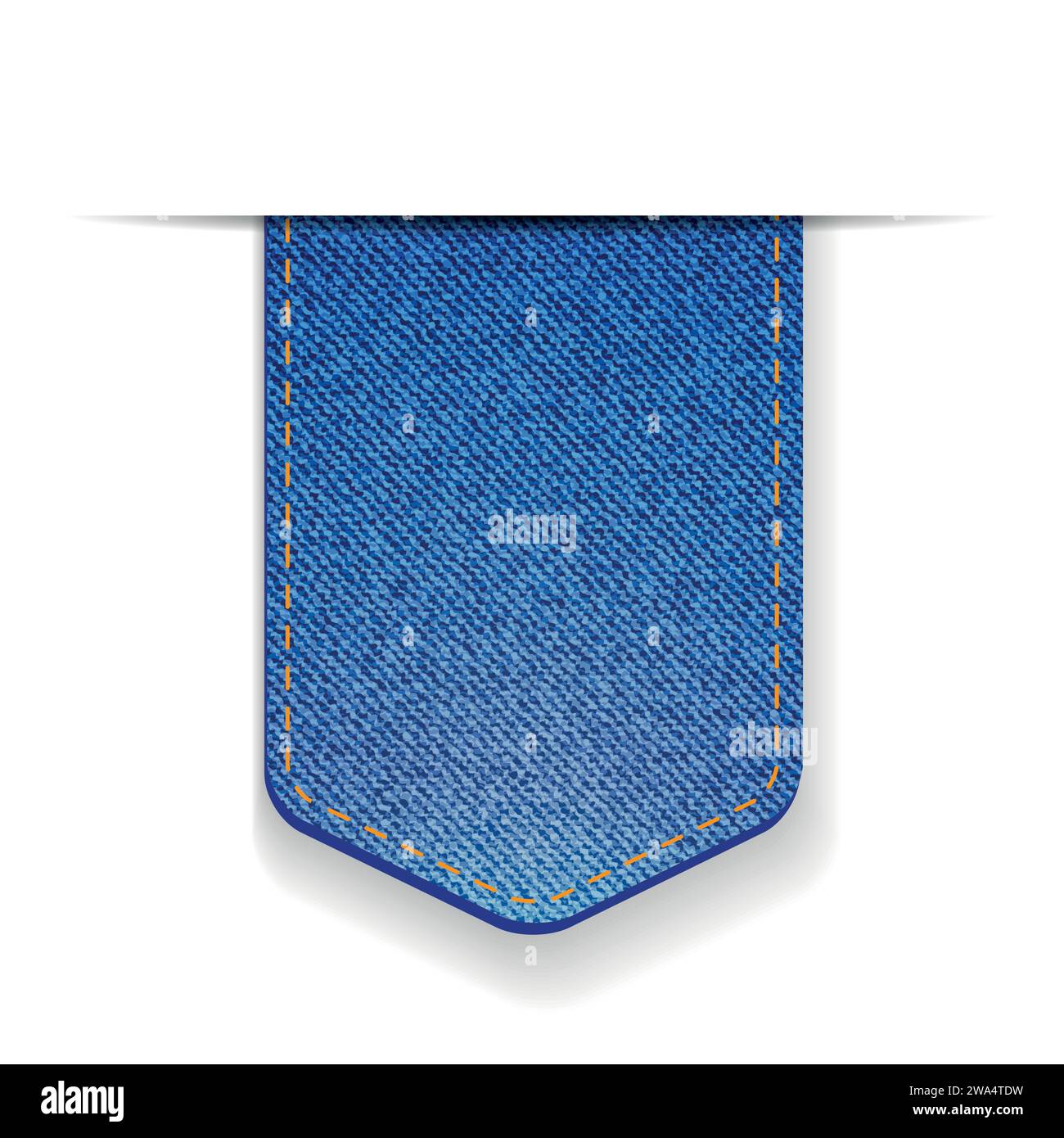 Linen fabric denim blue Cut Out Stock Images & Pictures - Alamy