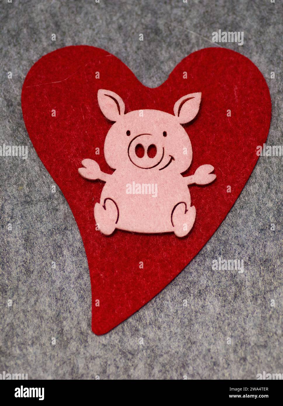 Pink lucky pigs with hearts and or lucky clovers wish you all the best ...